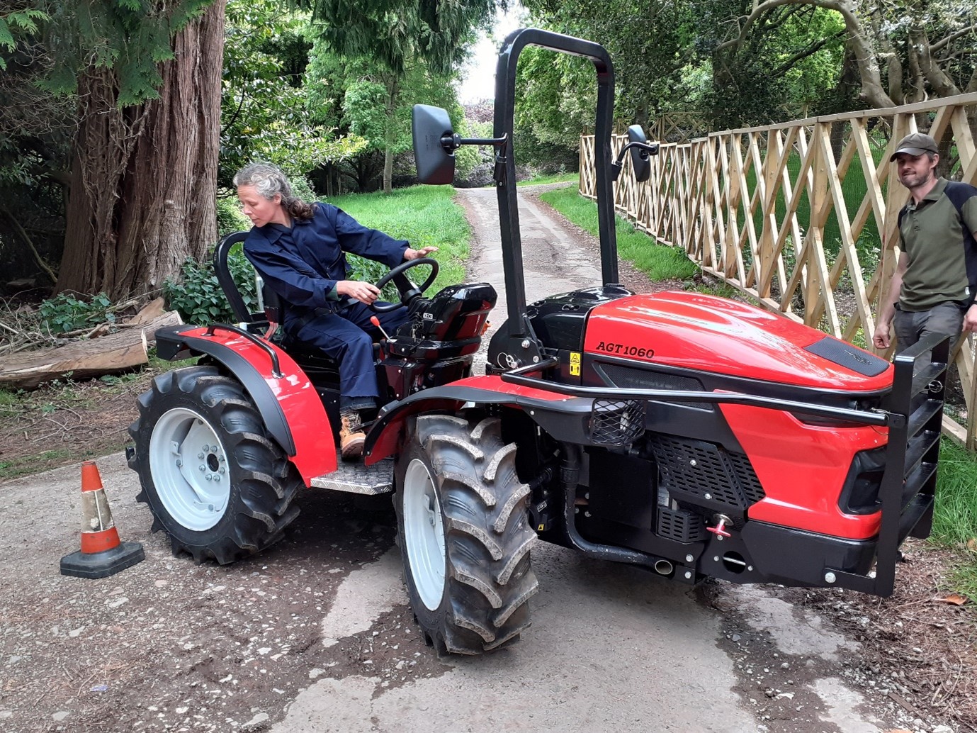 The Little Red Tractor - Friends of the Quantocks